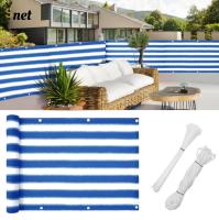 China Commercial Balcony Fence Cover Anti Dust Balcony Privacy Fence 100GSM - 200GSM for sale