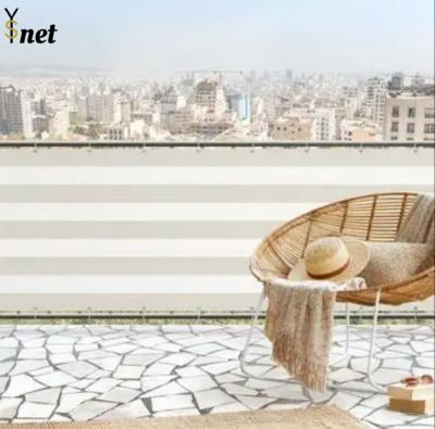 China 100GSM - 200GSM Balcony Privacy Screen Fence PE Balcony Fence Screen for sale
