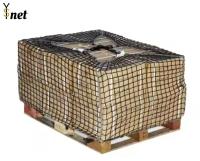 China Black Air Cargo Pallet Nets Polyester Heavy Duty Trailer Net Customized for sale