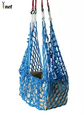 China Blue Lifting Cargo Net Customized Lifting Safety Net Industrial for sale