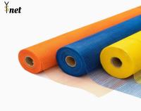 China Manufacturers Fireproof High Strength Alkaline Resistant Roofing Polymer Coated Fiberglass Mesh for sale