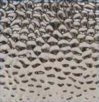 China Embossed Metal Decorative Panel  3d Sheet Wall Decoration Panel Corrugated Water Color Gold for sale