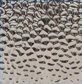 China Embossed Metal Decorative Panel  3d Sheet Wall Decoration Panel Corrugated Water Color Gold for sale