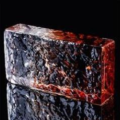 China Clear Architectural Glass Bricks Blocks Wall Solid Ultra Hot Melt Decorative for sale