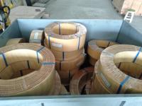 China Oil Resistant Melamine Resin Woven Brake Lining Roll 10-20m Crane Brake Pad for sale