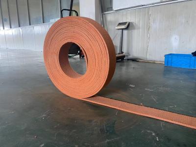 China Non-Asbestos Woven Brake Lining Roll 10-20m Length for Ship Anchor Windlass and Heavy Machinery for sale