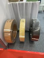 China 6100 BGO Non Asbestos Woven Brake Lining Roll with Brass Wire and Aramid Fiber for Heavy Industrial Use for sale