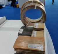 China 6100 BGO Brass Wire Reinforced Woven Brake Lining Roll with Aramid Fiber for High Temperature Resistance for sale