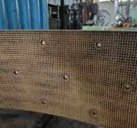 China Non Asbestos Woven Brake Lining 5-35mm Thickness 200℃ Working Temperature BGO for sale