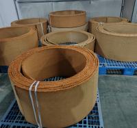 China BGO Non Asbestos Woven Brake Lining 200℃ 5-35mm for Ship Anchor Brake for sale