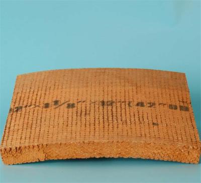 China Non-Asbestos Woven Brake Block Material 4-35mm Thickness 200°C Temperature 4.0 MPa Pressure for sale