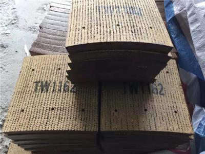 China High Tenacity Brake Shoe Lining Material 4-35mm Thickness with 200°C Temperature Resistance for Industrial Machinery for sale