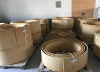 China Non Asbestos Flexible Brake Lining Roll 10m Brass Wire Reinforced 250C for sale