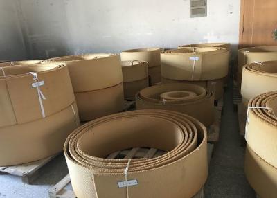 China CAS-L Asbestos Woven Brake Lining Roll - 500mm Width, 4.0MPa Static Pressure for Crane and Industrial Machinery for sale