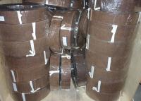 China Asbestos Woven Brake Lining Material 10m 15m 20m Lengths with 0.35-0.65 Friction Coefficient and High Temperature Resistance up to 200℃ for sale