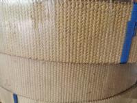 China 20m Non-Asbestos Woven Brake Lining with Brass Wire for Anchor Windlass - 250℃ Heat Resistance, 4.0MPa Pressure for sale