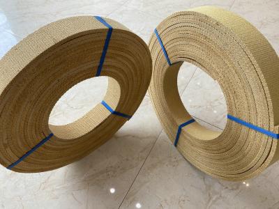 China Non Asbestos Woven Brake Lining Material for Winch - 250°C Temperature, 4.0 MPa Pressure, 5-30mm Thickness for sale