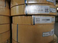 China Non-Asbestos Woven Brake Lining 10m Roll for Anchor Mooring Winch with 0.35-0.65 Friction Coefficient for sale
