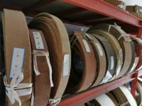China Asbestos Free Woven Industrial Brake Lining 10m For Sugar Mill for sale