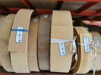 China Non-Asbestos Woven Brake Lining Roll Brass Wire Inserted for Ship Anchor 250C for sale