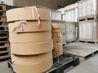 China Non-Asbestos Woven Brake Lining for Ship Winch Lifting Machine Brass Wire 250C for sale