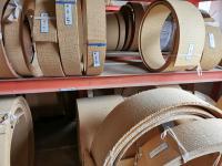 China Oil Resistant Woven Non Asbestos Brake Lining for Mooring Winch 250C 4.0Mpa for sale