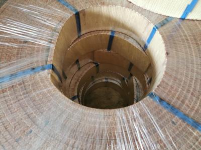 China Non Asbestos Woven Brake Lining 4.0Mpa Aramid Fiber Oil Drilling Brake Lining for sale