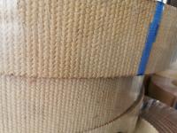 China Impact Resistant Non Asbestos Woven Brake Lining Roll For Crane for sale
