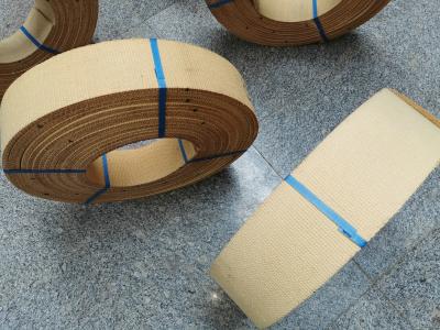 China Non Asbestos Woven Ship Winch Dock Crane Brake Lining Roll for sale