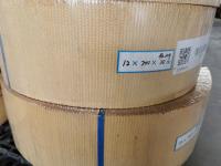China OEM Yellow Non Asbestos Farm Tractor Woven Brake Lining for sale
