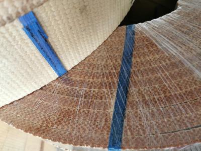China 20m/Roll Drilling Machine Non Asbestos Woven Brake Lining for sale