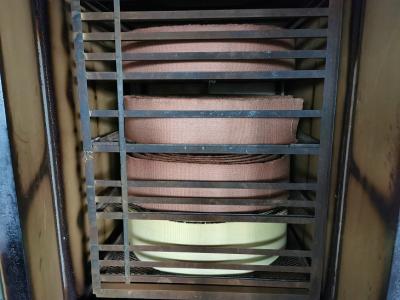 China ISO 9001 Non-Asbestos Woven Brake Lining Roll 5-30mm Thickness x 500mm Width for Ship Anchor Windlass Brake for sale