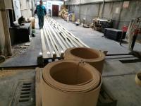 China Non-Asbestos Woven Brake Lining with Brass Wire for Anchor Windlass 250°C 4.0Mpa for sale