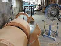 China Non-Asbestos Woven Brake Lining 5-30mm Thickness for Winch Windlass 250℃ 4.0MPa for sale