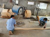 China Non-Asbestos Woven Brake Lining 5-30mm Thickness for Winch Windlass 250℃ 4.0MPa for sale
