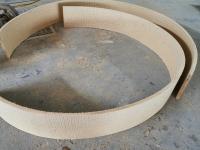 China Non Asbestos Brake Lining Roll 250C 4.0Mpa for Crane Hoist Elevator Winch for sale