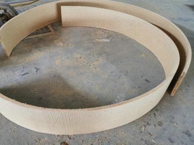 China Non Asbestos Brake Lining Roll 250C 4.0Mpa for Crane Hoist Elevator Winch for sale