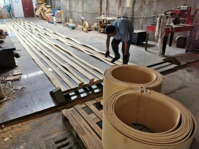 China 10m Non Asbestos Woven Brake Lining Roll For Ship Winch for sale