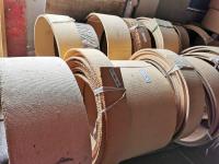 China Non Asbestos Woven Brake Lining Roll 250C for Anchor Windlass Winch Capstan for sale