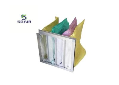 China Low Energy Consumption Open Bag 85% Hepa Bag Filter Unique Structure for sale