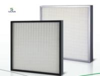 China High Efficiency Mini-Pleat HEPA Filter & ULPA Filter Light-Weight Design for sale