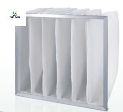 China Non Woven Fabric Pocket HEPA Air Filter with Rigid Structure for sale