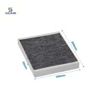 China 99.99% Activated Carbon Air Filter With Low Resistance Strong Adsorption Capacity for sale
