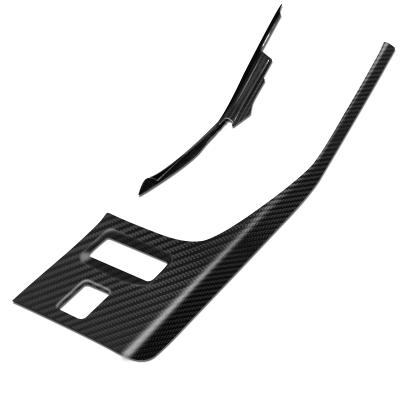 China Dry Carbon Fiber Fit for 2022 Toyota GR86 ZN8 Subaru BRZ ZD8 Central Control Gear Shift Panel Trim Auto Interior Accessories for sale