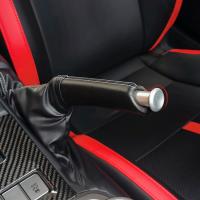 China 2022 GR86/BRZ Interior Accessories Aluminum Alloy Handbrake Button Parking Brake Parts for Toyota GR86 ZN8 Subaru BRZ ZD8 for sale