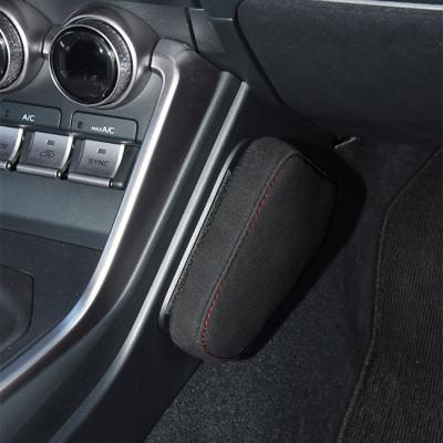 China BRZ Interior Leather Memory Foam Knee Pad Suede Soft Sponge Mat for 2022 Toyota GR86 Accessories for 2022 Subaru BRZ Accessories for sale