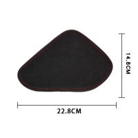 China BRZ Interior Leather Memory Foam Knee Pad Suede Soft Sponge Mat for 2022 Toyota GR86 Accessories for 2022 Subaru BRZ Accessories for sale