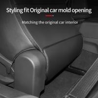 China For Toyota GR 86 Subaru BRZ From 2021 to Now Car Internal Accessories Car Back Seat Kick Mats Protector Anti-kick Pad Leather for sale