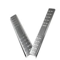 China GR 86 Carbon Fiber Stainless Steel Silver Door Sill Cover Body Side Step Scuff Pedal for 2022 GR86 Toyota 86 for Subaru BRZ for sale