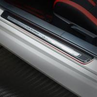 China GR86  Accessories Carbon Fiber Door Sill Protect Replacement for Toyota 86 2022 Subaru BRZ Body Side Step Scuff Pedal Customize for sale